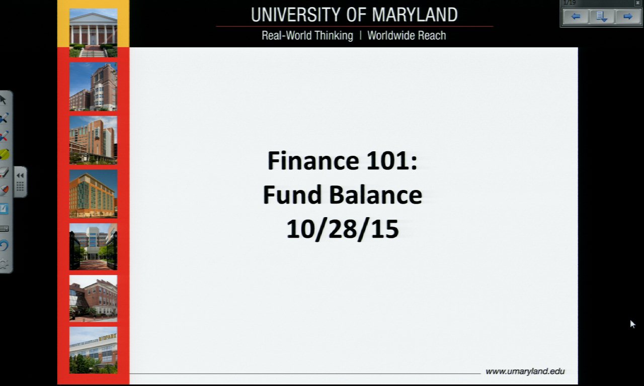 FINANCE 101 10/28/2015